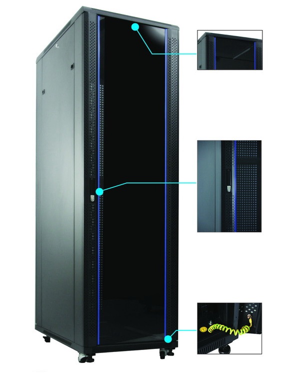 CLOSE RACK INDORACK 20U depth 1150mm - Toko Rack Server